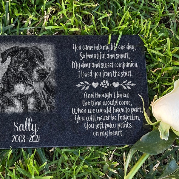 Dog Headstone - Etsy