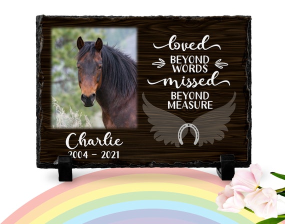 Horse Keepsakes Horse memorial Horse Loss Gift | Etsy