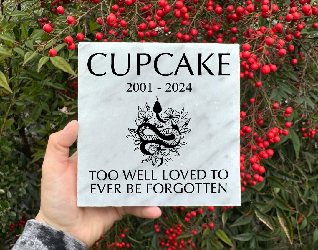 Snake Grave Marker, Exotic Pet Memorial, Pet Snake Loss Gift, Snake ...