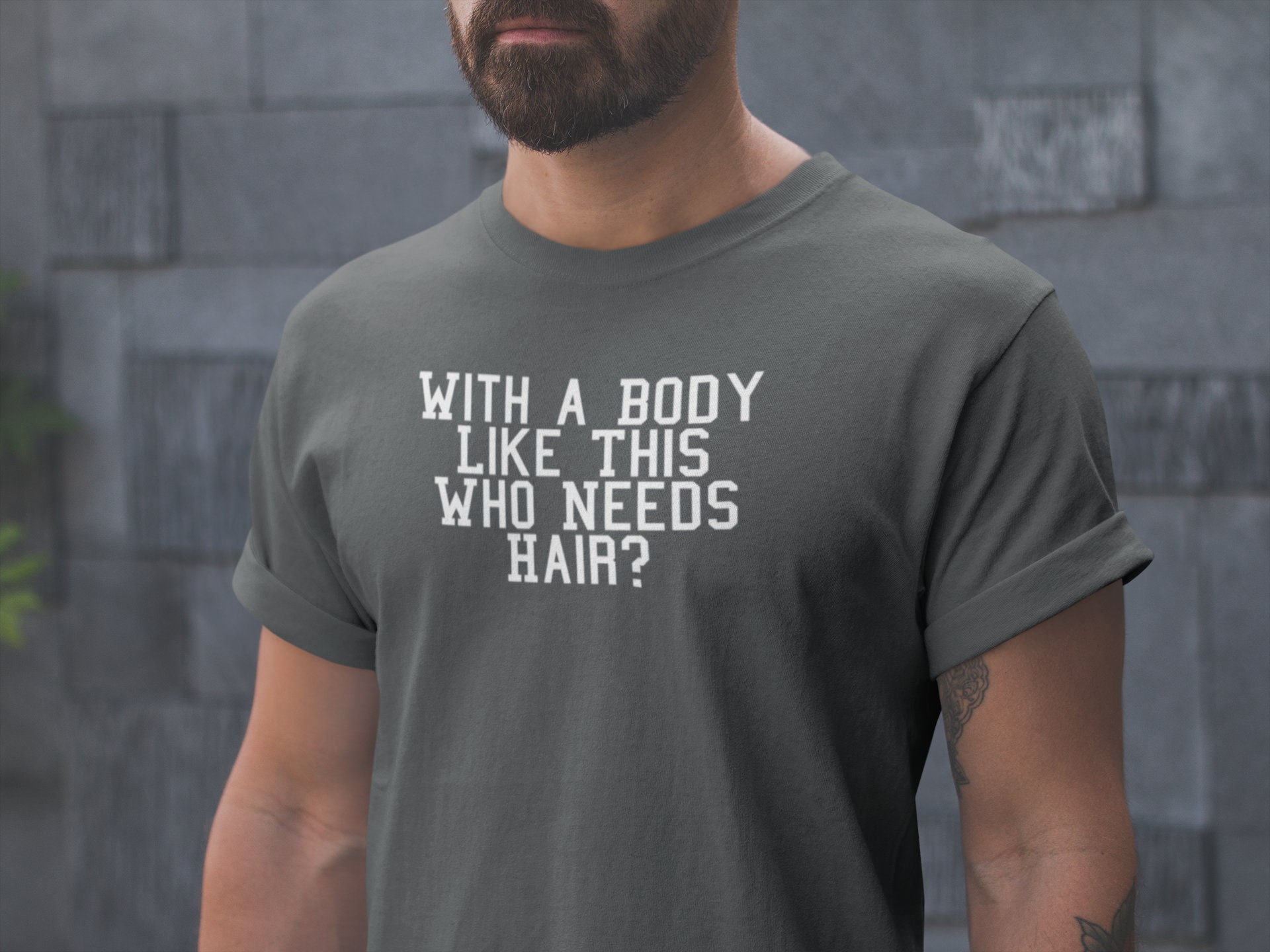 Bald Head T-shirt Hairless Cap Baldy Fathers Mothers Day Grandad Dad ...