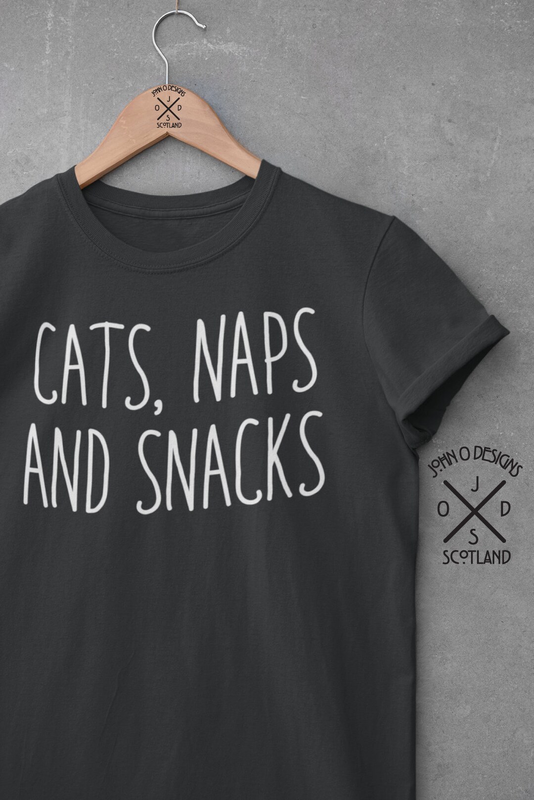 Cats, Naps, and Snacks T-shirt - Cat Lover Tee - Etsy UK