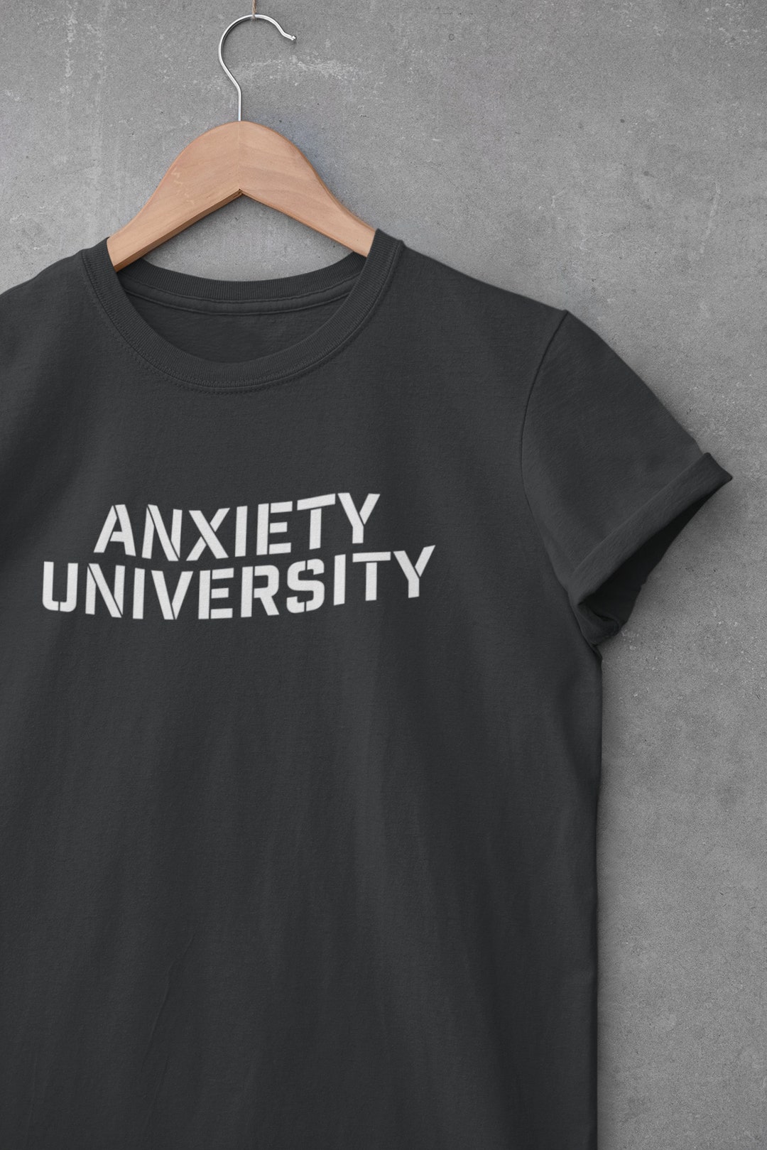Anxiety Tshirt Mental Health Panic Disorder Social Anxiety Funny ...