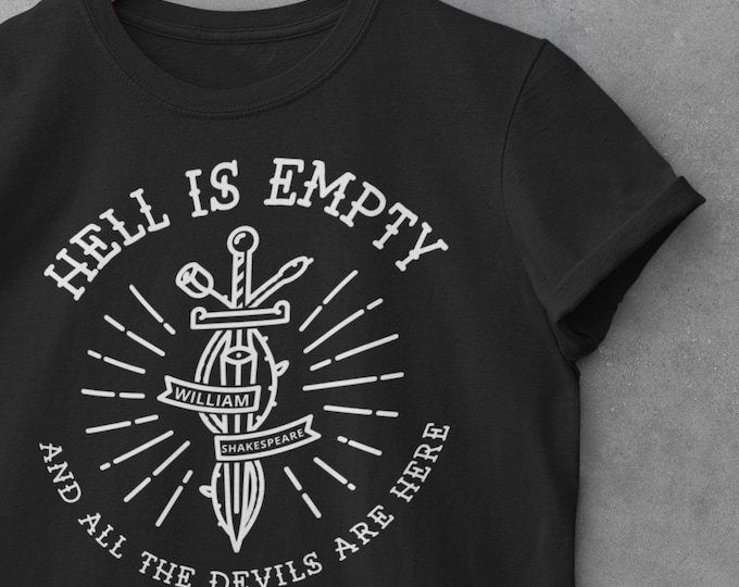 Shakespeare Sweatshirt Goblincore Crewneck Fairy Grunge Goth Sweater ...