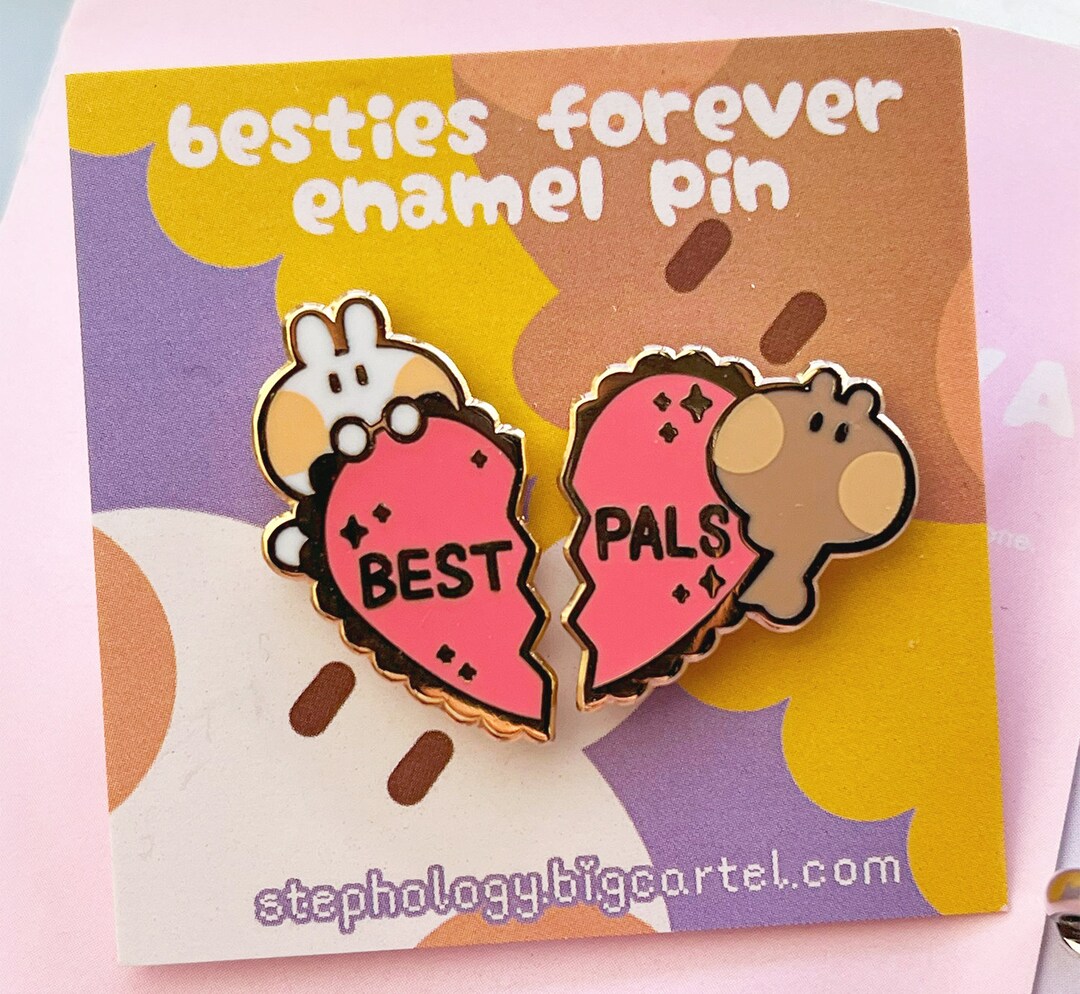 Best Friends Enamel Pin • BFF - Etsy