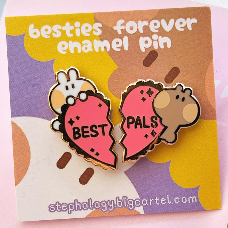 Bff Enamel Pin - Etsy