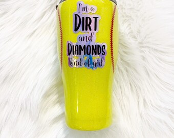 Drink & Barware Yellow 20oz Skinny or 22oz Fatty Sublimated Tumbler Rip ...