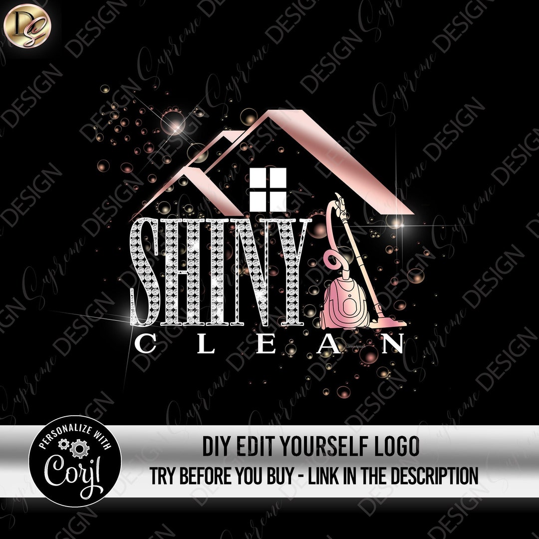Cleaning Logo, Cleaning Business Logo, Cleaning Service Logo, House ...