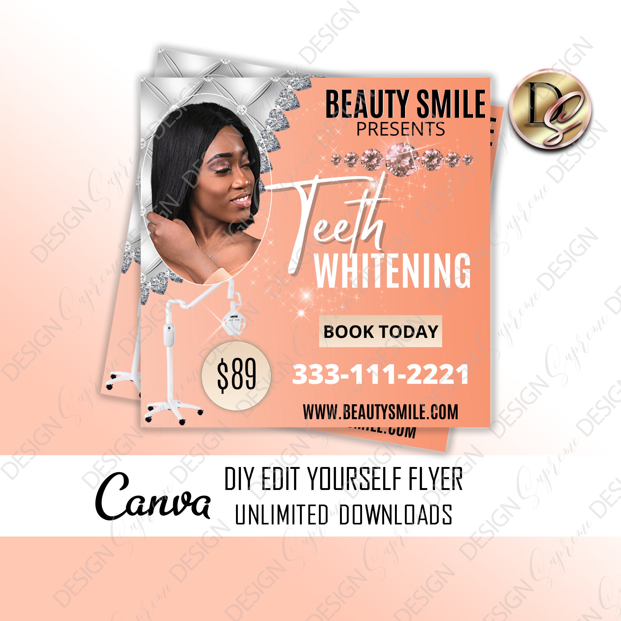 Boost Teeth Whitening Offer Flyer