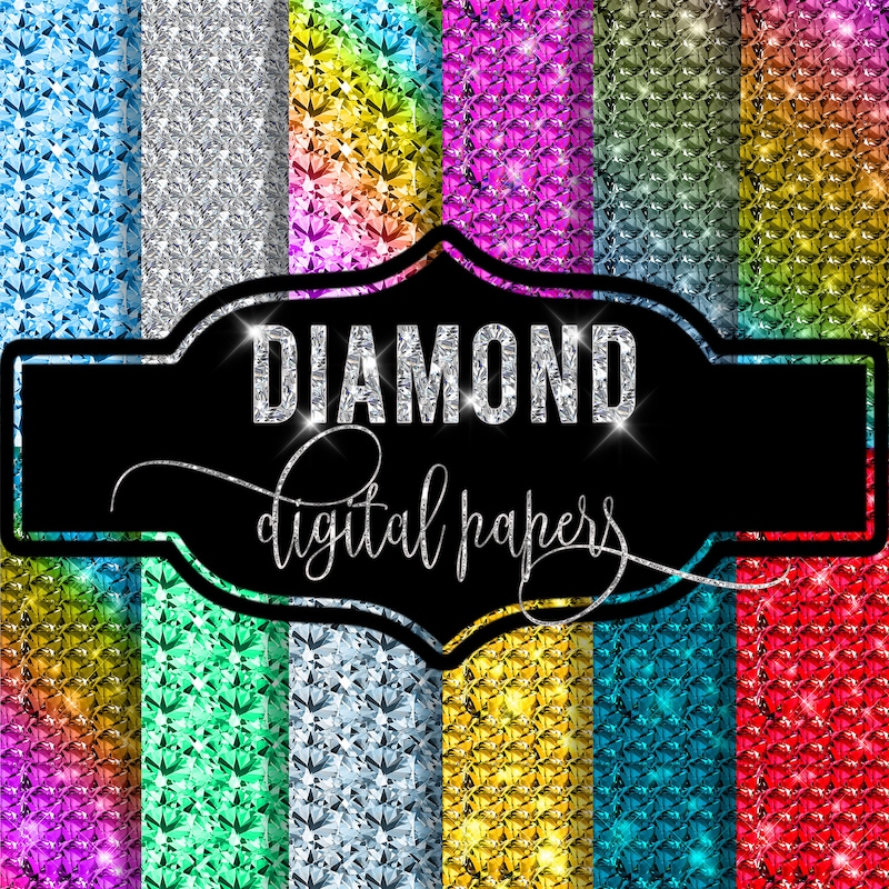 Diamond Chain - Etsy