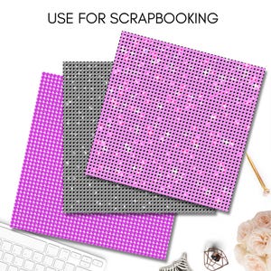 BLING PNG DIAMOND Digital Paper, Rhinestone Diamond Clipart, Glam ...