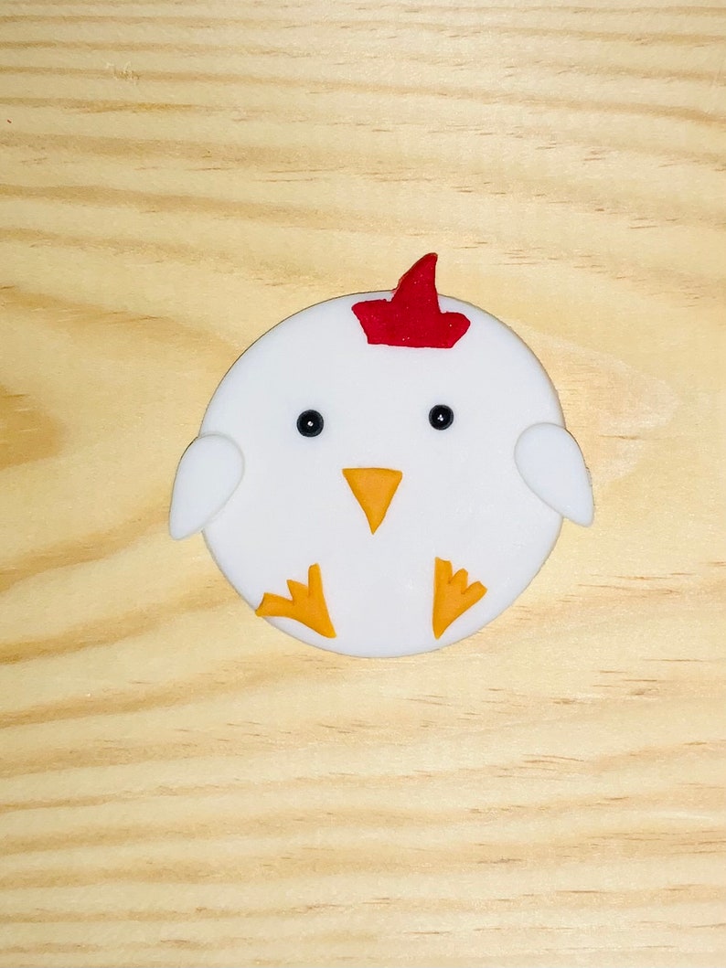 Farm Animal Fondant Toppers - Etsy