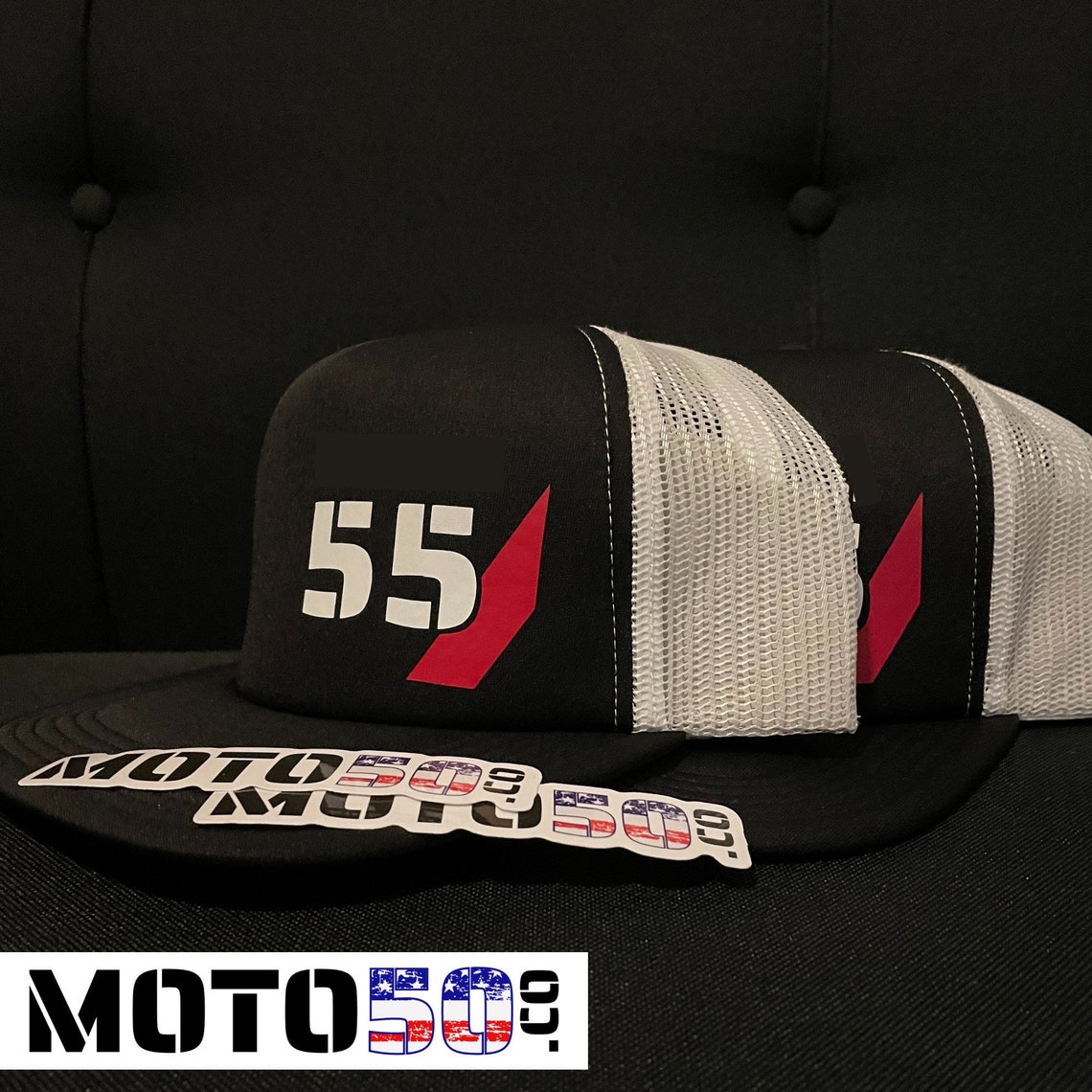 Custom Motocross hat Customizable Dirt Bike Hat Trucker | Etsy