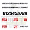 Race Car Racing Team Numbers Automobile Motorcycle Kart Dirt Track Sim ...