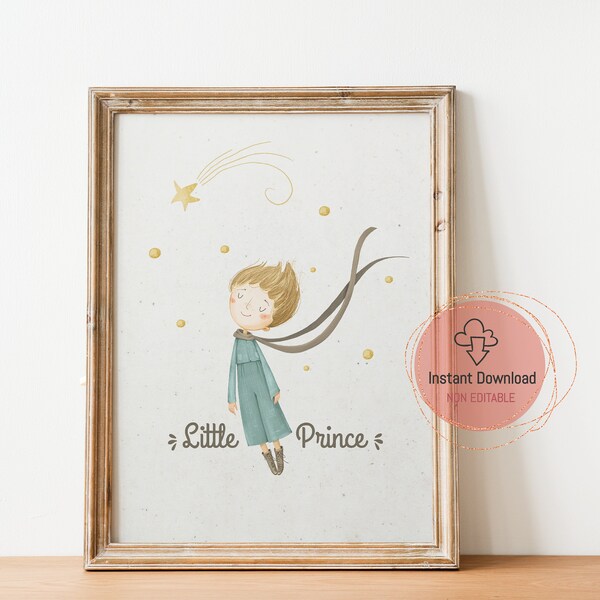 The Little Prince Print - Etsy