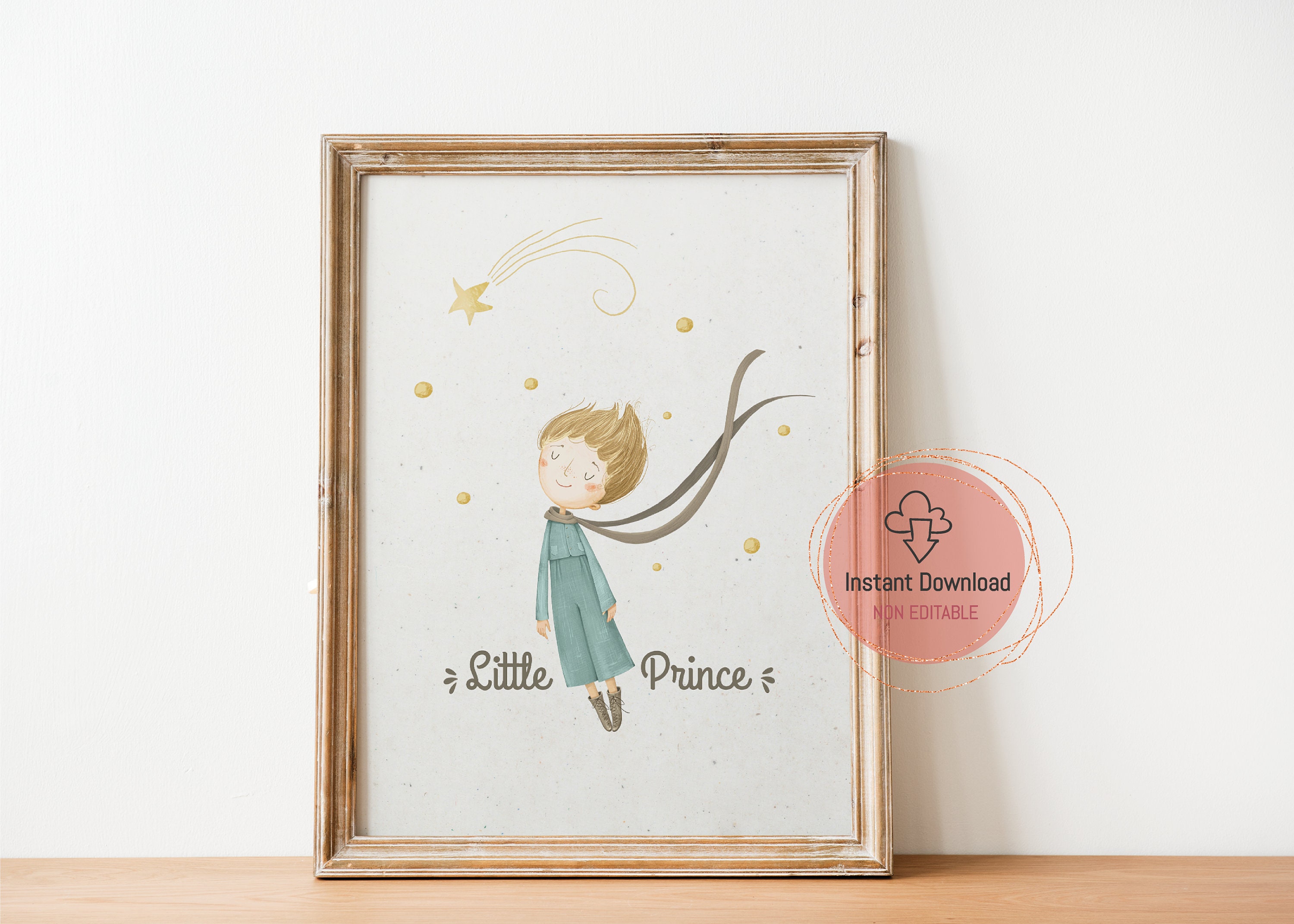 Set Little Prince Print the Little Prince Quote Nursery - Etsy