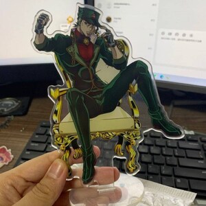 Jouta Kujo Acrylic Stand. Kakyoin Did You Lay This Egg - Etsy