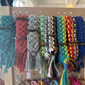Handmade Macrame Dog Collar - Etsy