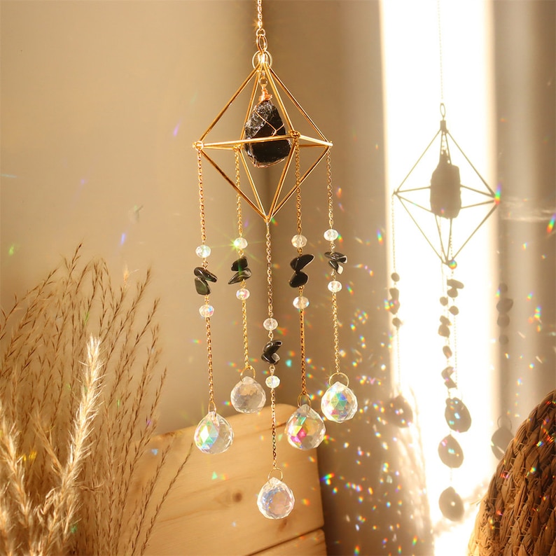 Sun Catchers Crystal Pendant Light Catcher Rainbow Suncatcher Hanging ...
