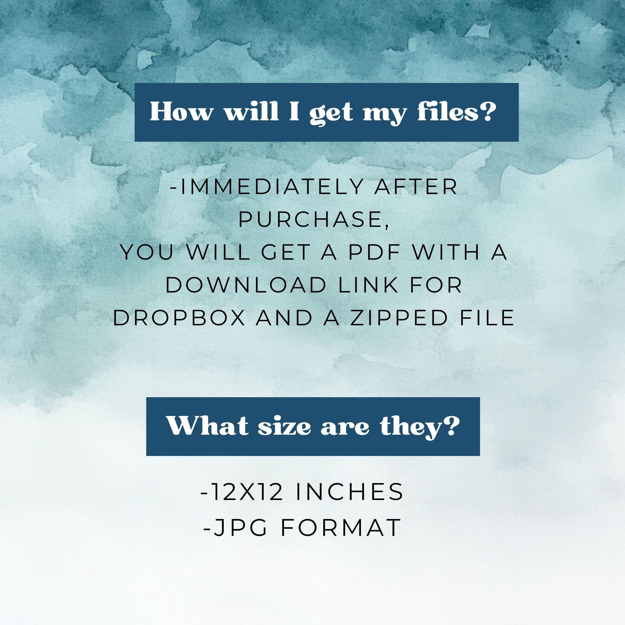 Teal & Gold Watercolor Digital Paper - Abstract Background - Printable ...