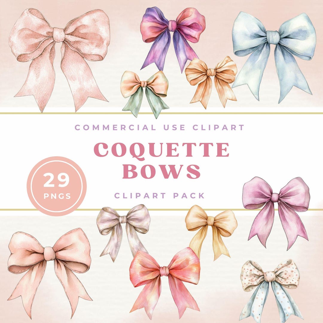 Coquette Bows - Cute Easter Bow PNG - Floral Coquette Bow Design ...