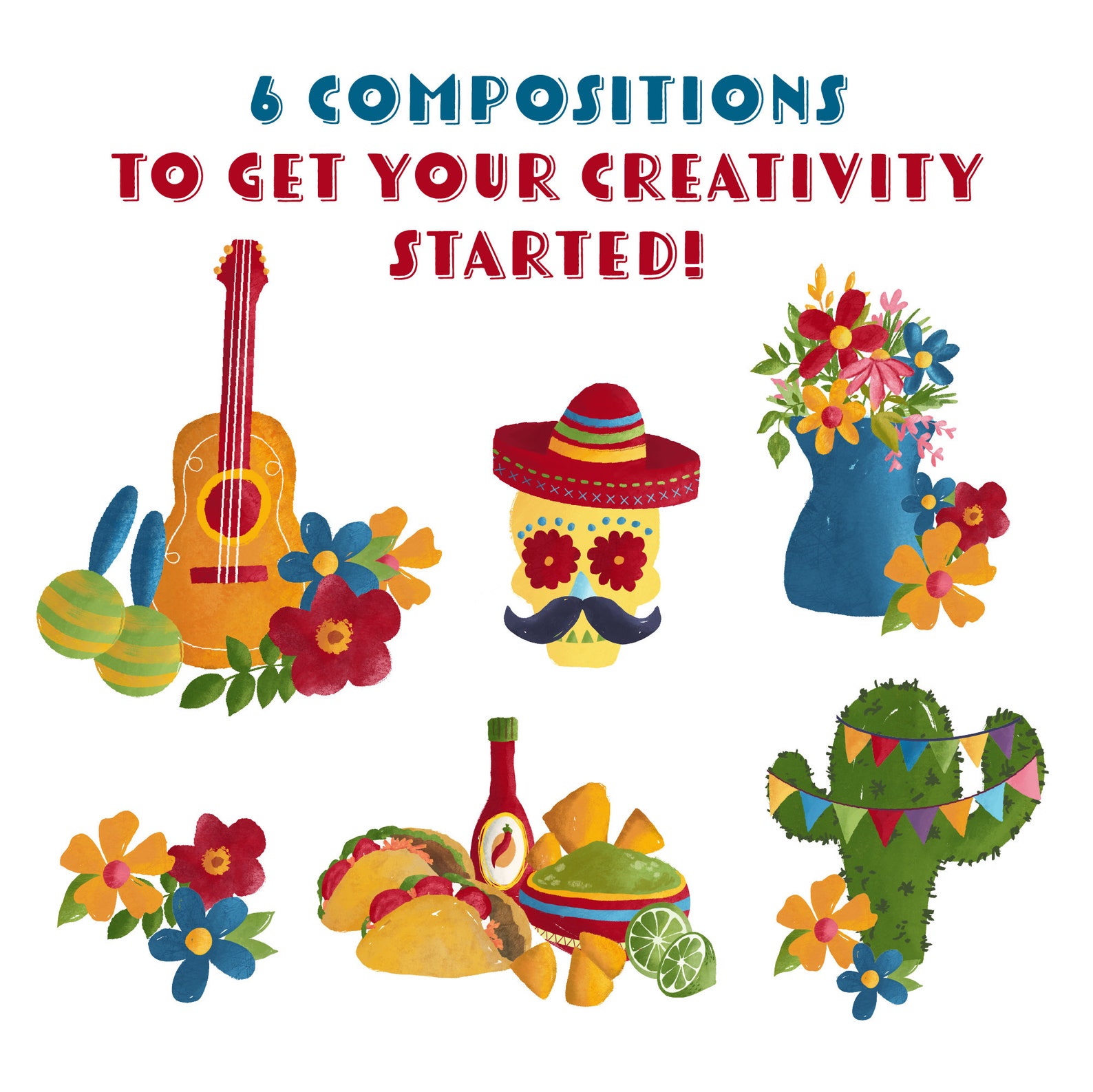 The Ultimate Cinco De Mayo Clip Art Kit | Free Commercial Use Clip Art ...