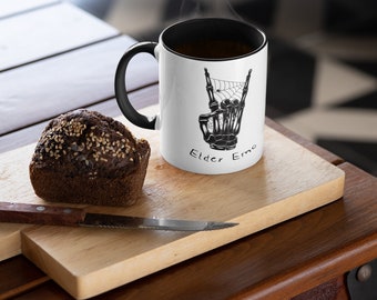 Elder Emo Club Mug, Elder Emo Club Cup, Gift for Emo, Emo Mug, Elder ...