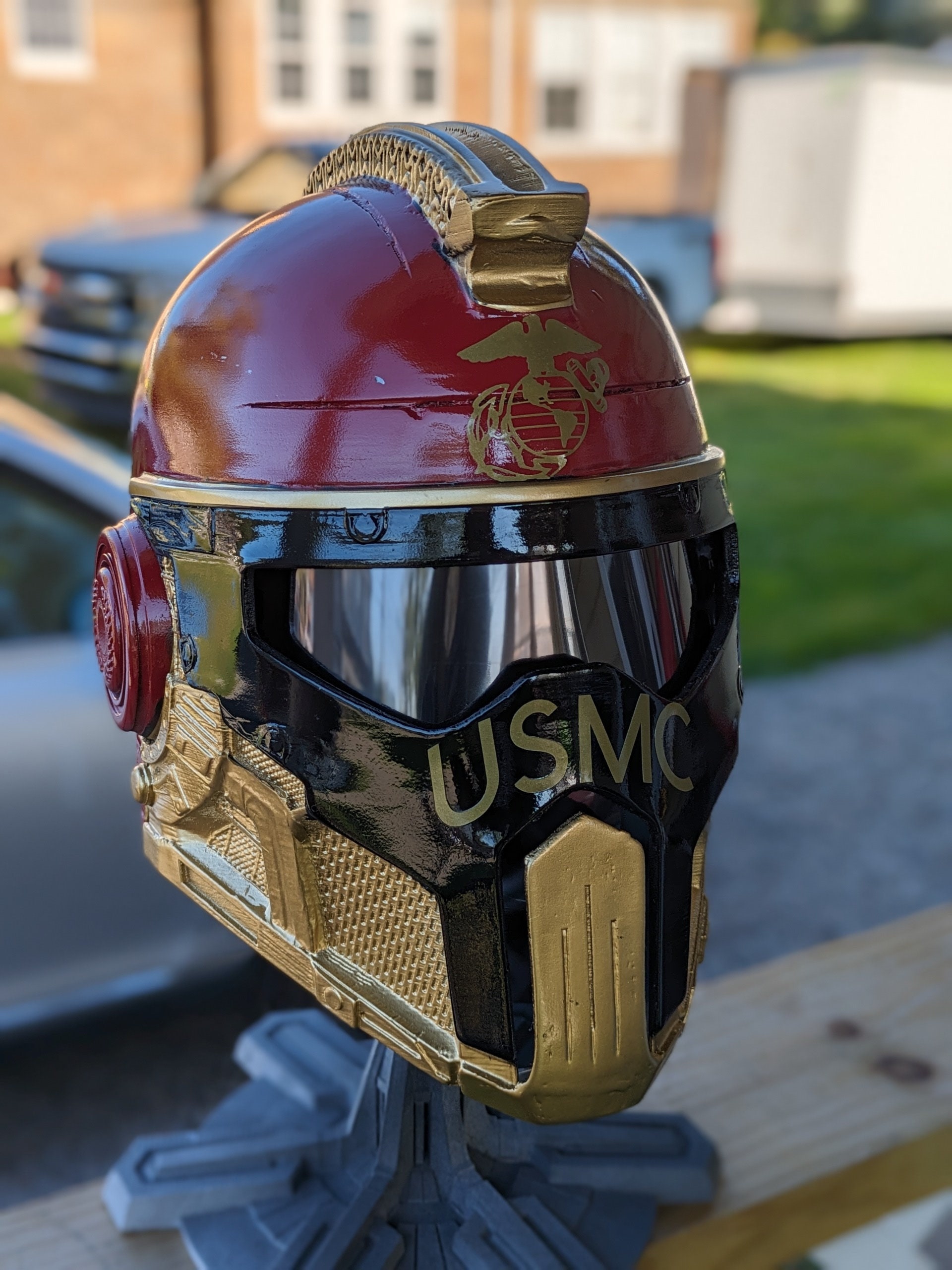 Roman USMC Mando Helmet - Etsy