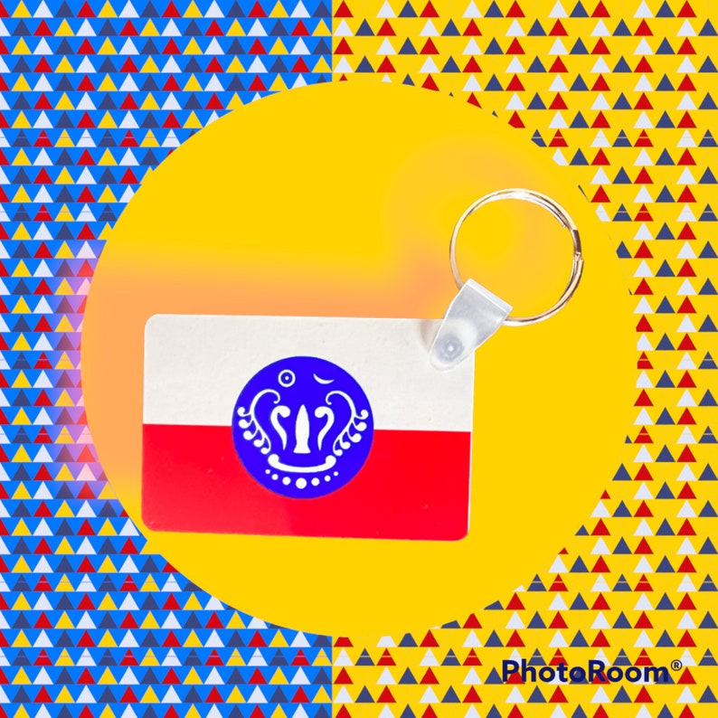 Arakan Flag Keychain: Double-sided Rakhine Ethnic Design - Etsy