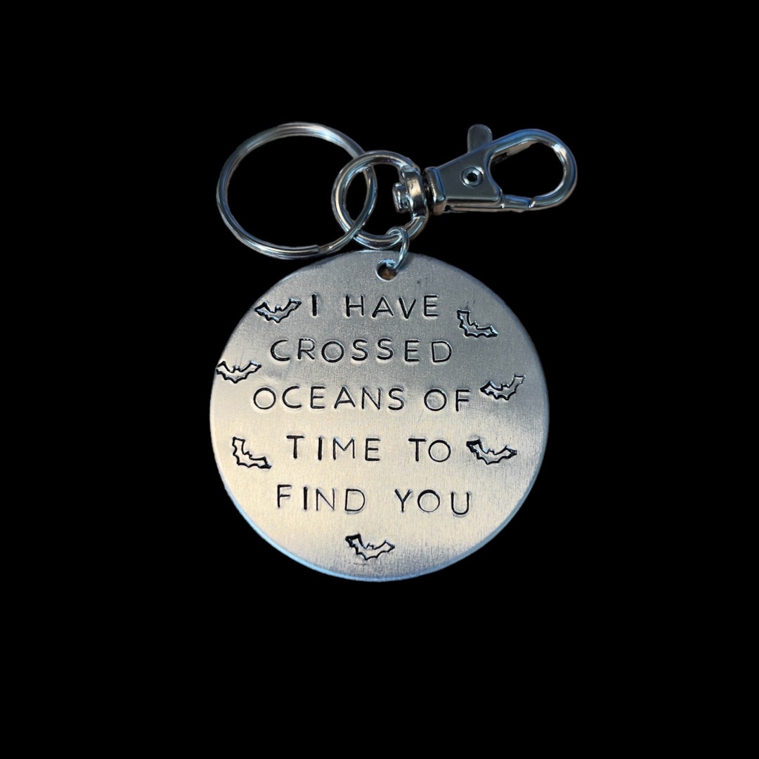 Dracula Quote Keychain - Metal Stamped - Handmade - Bram Stoker - I ...