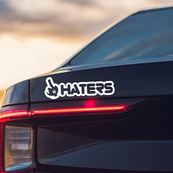 Mickey Mouse Middle Finger Car Sticker - Etsy Australia