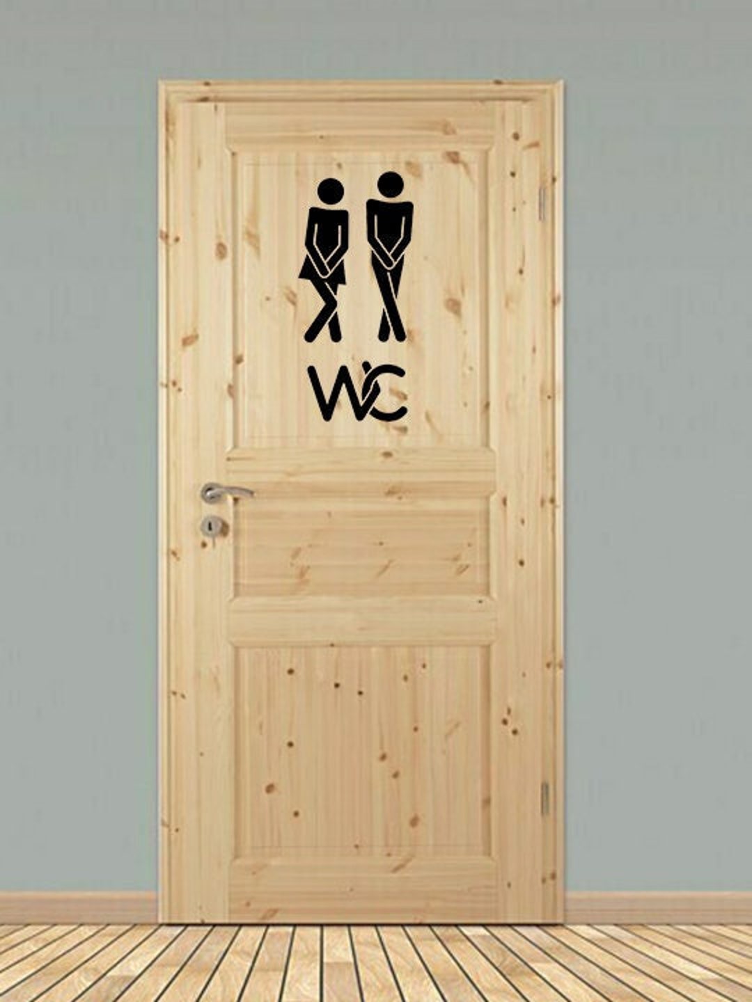 WC Sticker /sticker/toilet/funny - Etsy