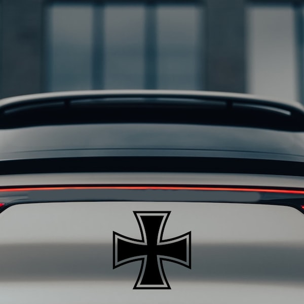 German Cross Decals - Etsy