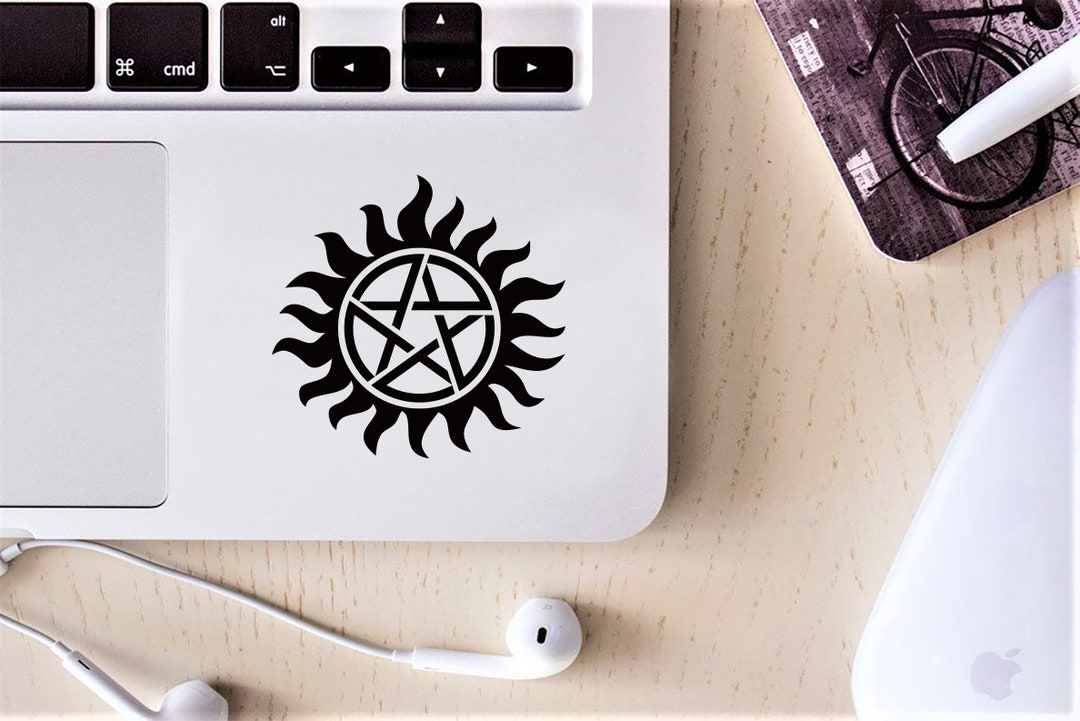 Supernatural Demon Protection Sticker/sticker/gift Idea - Etsy