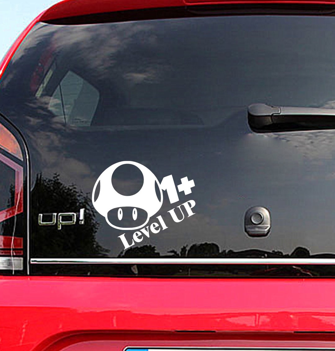 Mario Death Level up 1+volkswagen/sticker/decal/gift Idea - Etsy