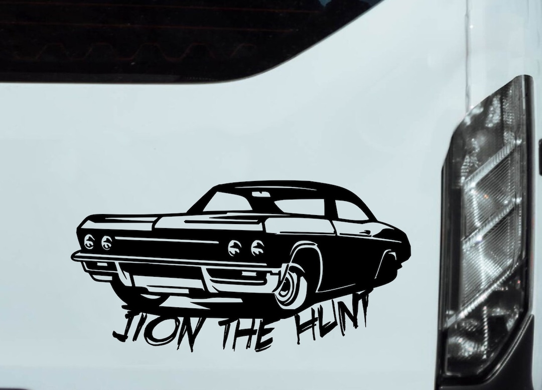 Join the Hunt Supernatural Impala Sticker/decal/gift Idea - Etsy
