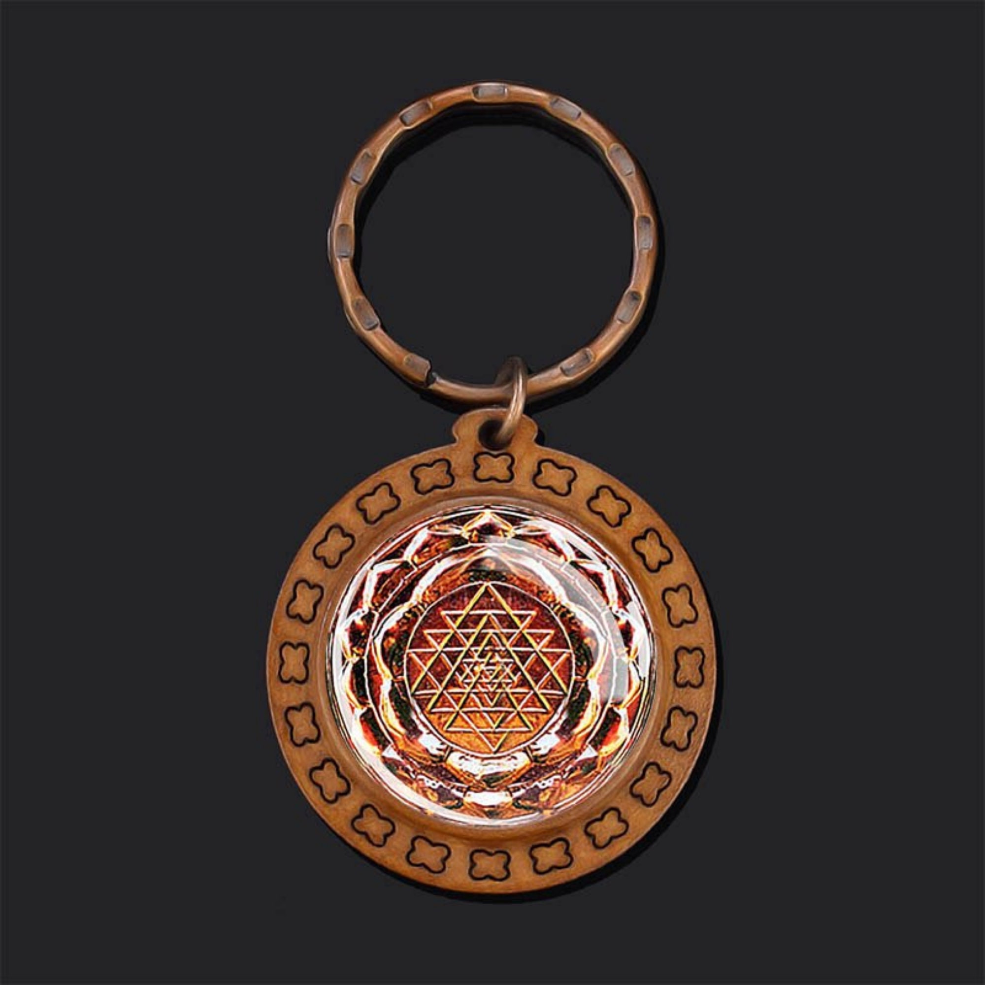 Mandala Labyrinth Keychain Journey to Inner Peace and Unlock - Etsy