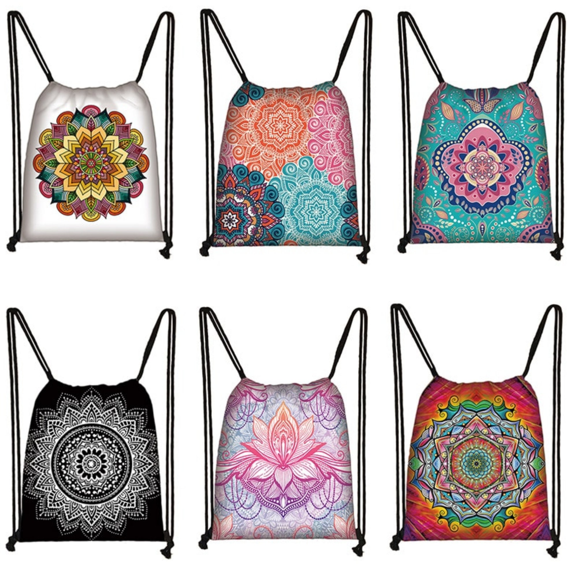 Mandala Backpack Find Tranquility in Everyday Journeys With Portable ...