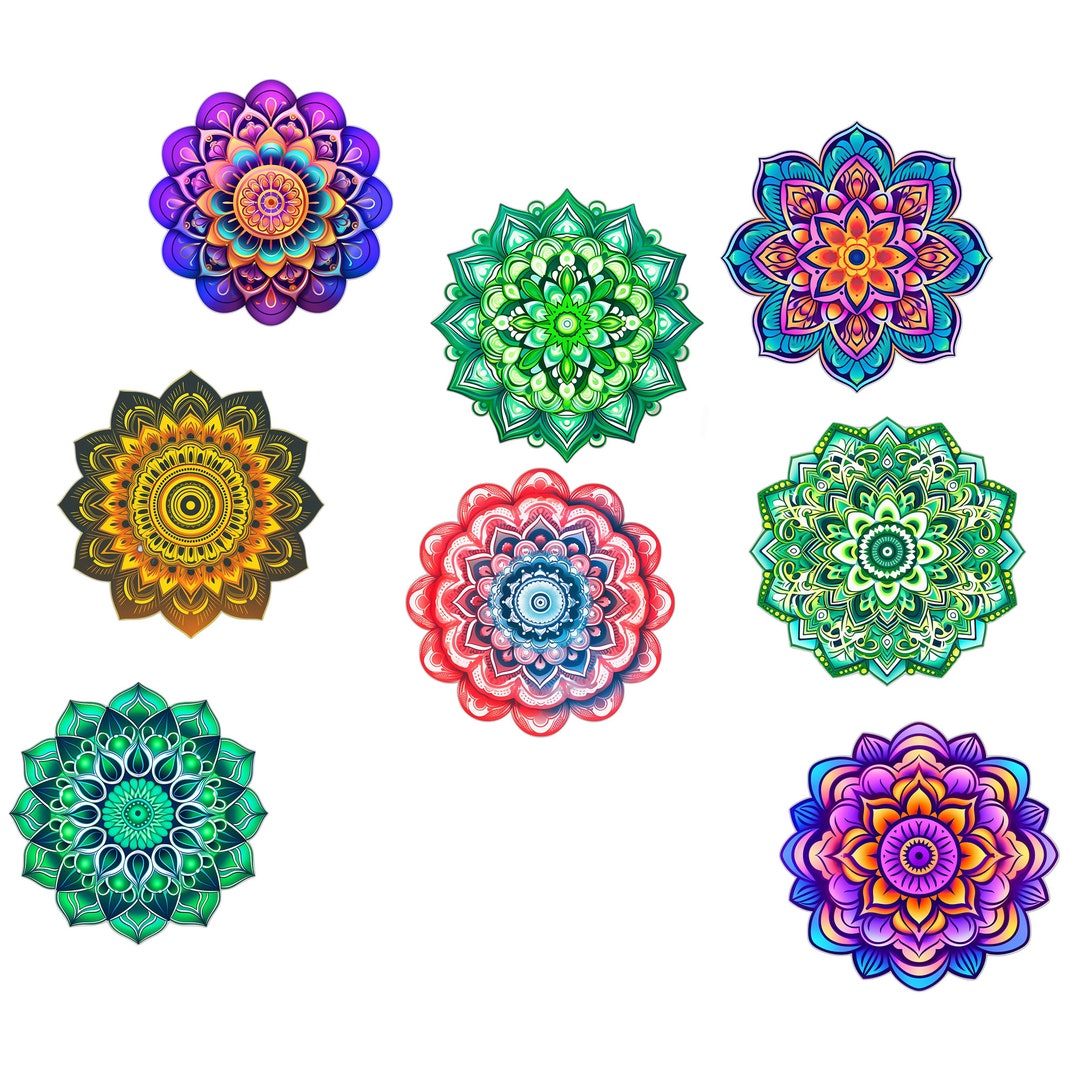 Mandala PNG Files Bundle - Etsy