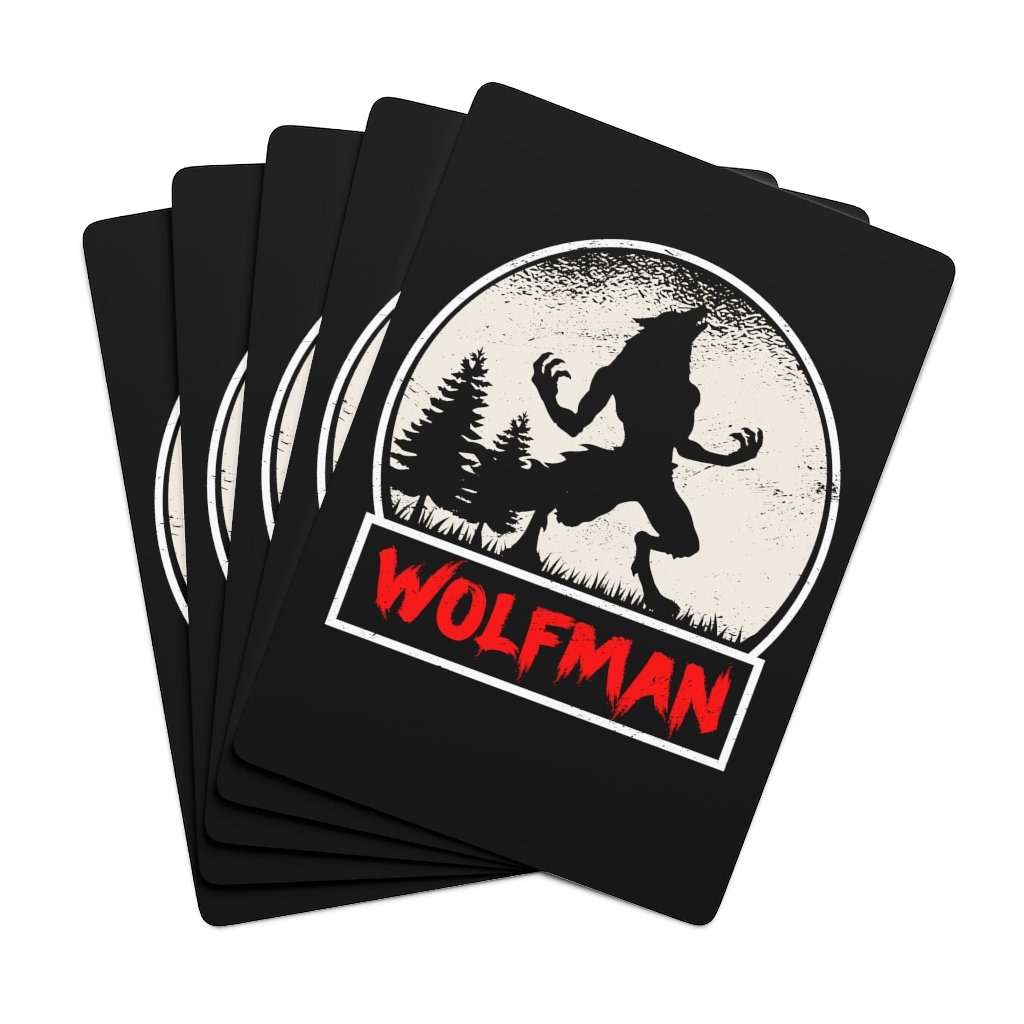 Toys & Games Skinwalker Games night Wolfman Custom Poker Cards Werewolf ...