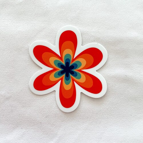 Retro Groovy Sticker Pack - Etsy