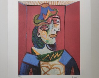 Pablo Picasso Signed the Dove Certificate SPADEM Paris - Etsy