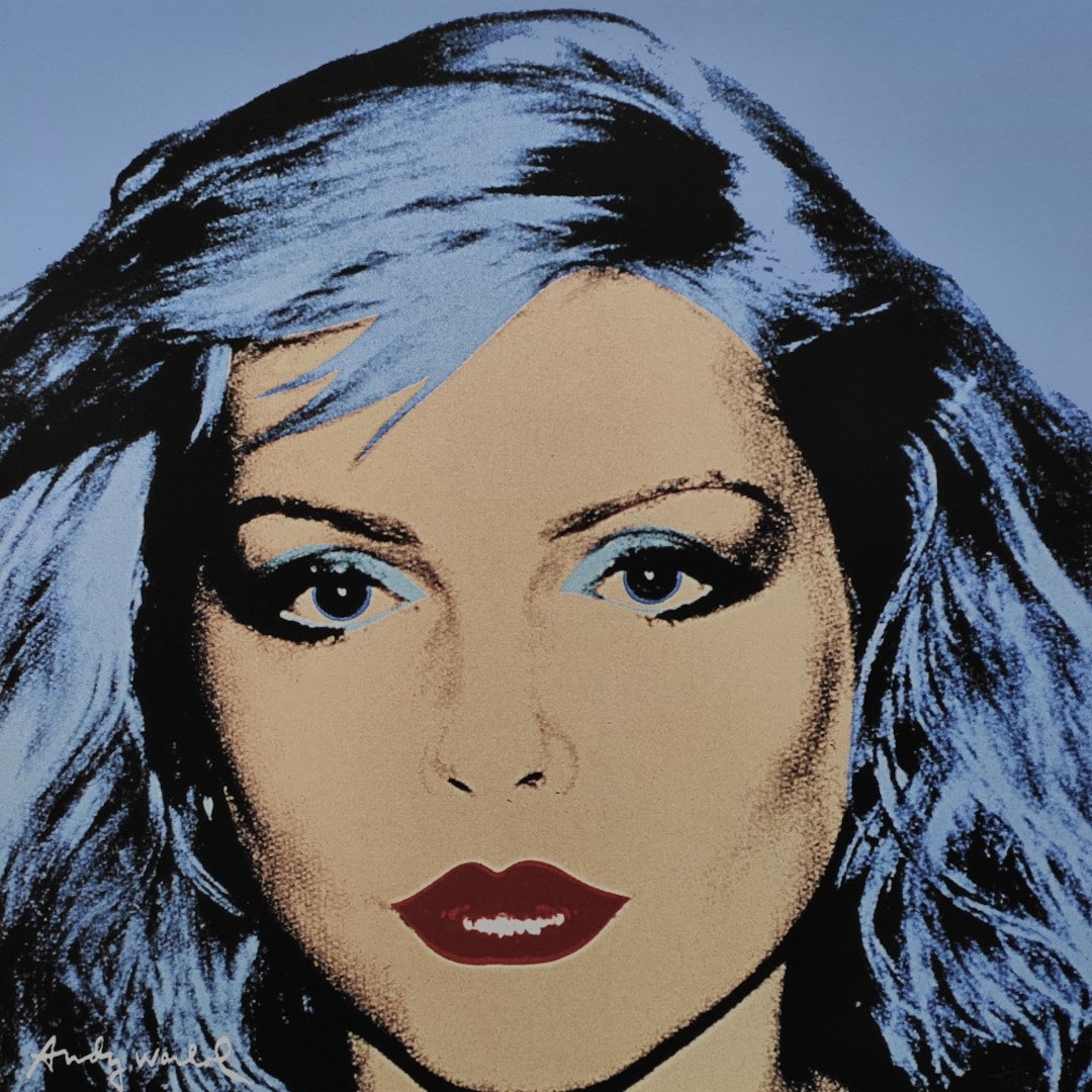 Andy Warhol Signed Debbie Harry Cmoa Certificate Andy Warhol Signed