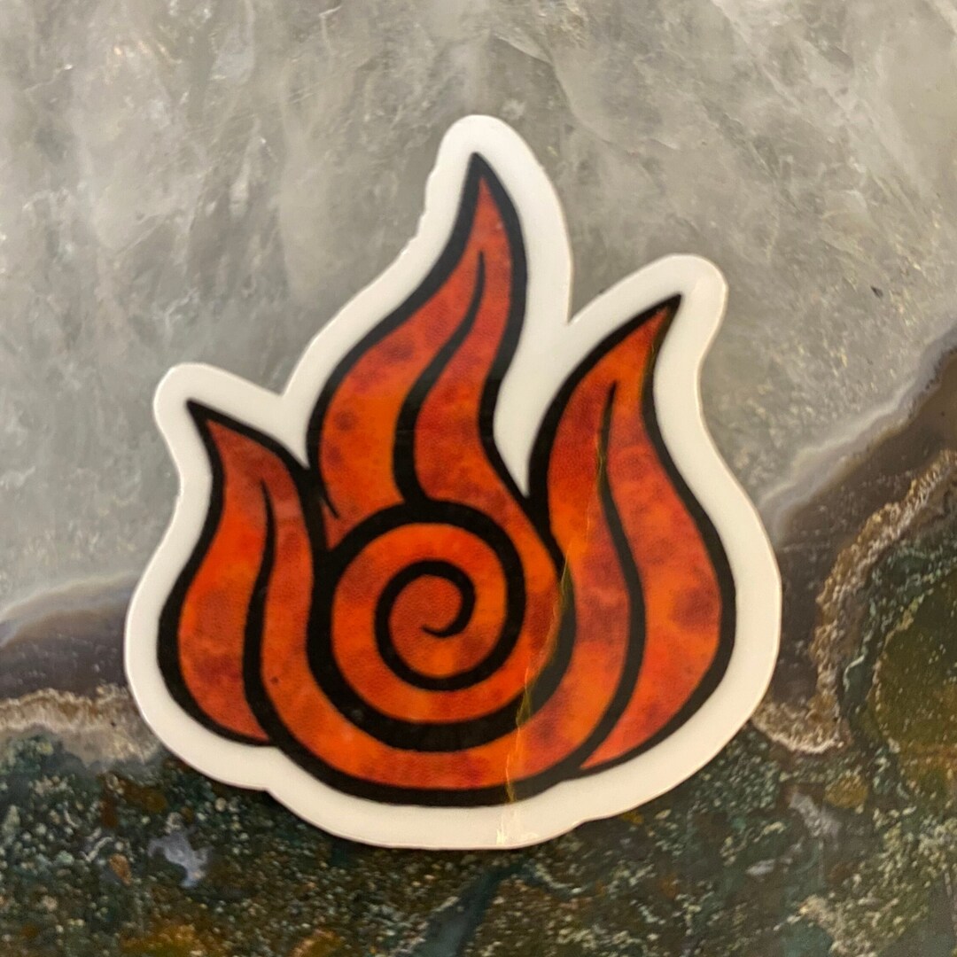 ATLA Fire Symbol Sticker - Etsy
