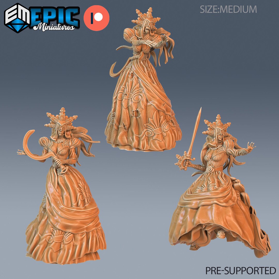 Epic Miniatures Dark Bride | 28mm Scale Miniatures | Vampires Curse ...