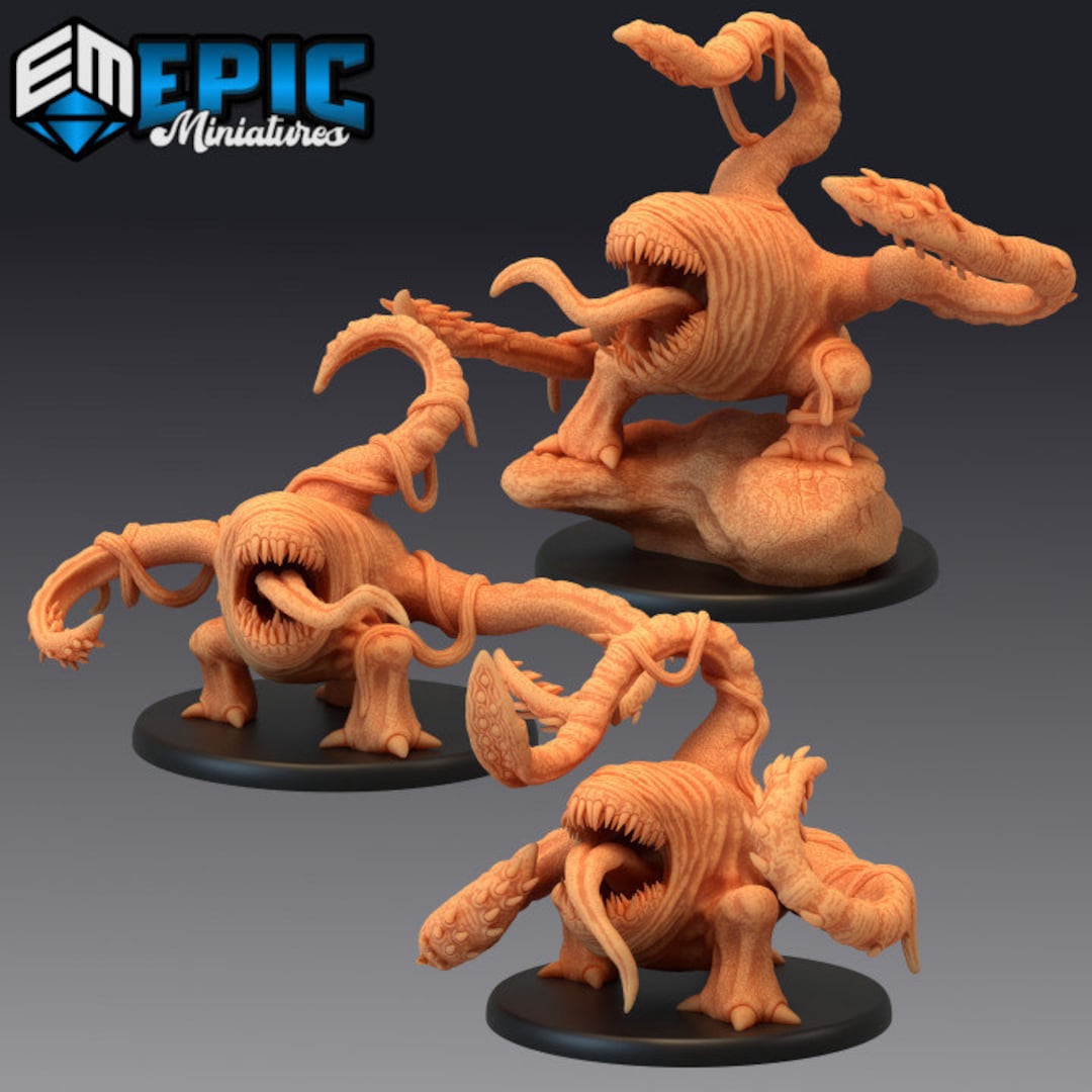 Otyugh | 28mm Scale Dungeons and Dragons Miniatures for Tabletop Gaming ...