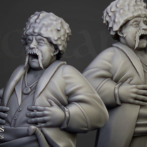 Cossack Leader | Feudal Army | Tabletop Dnd Fantasy RPG Wargaming ...