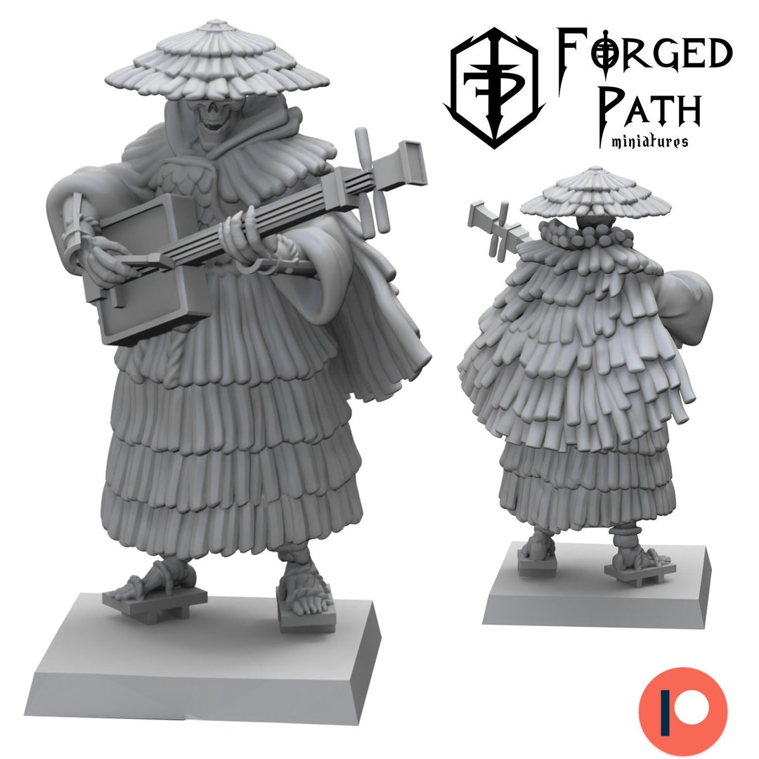 Skeleton Musician | Samurai Miniatures | Tabletop Wargaming Fantasy ...