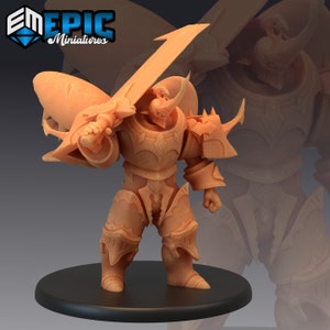 Beetle Knight | 28mm Scale Dungeons and Dragons Miniatures for Tabletop ...