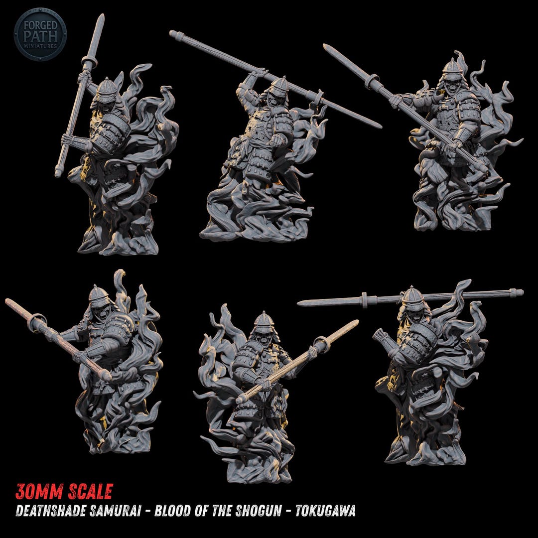 Deathshade Samurai | Undead Japanese Samurai Spirit Infantry | Fantasy ...