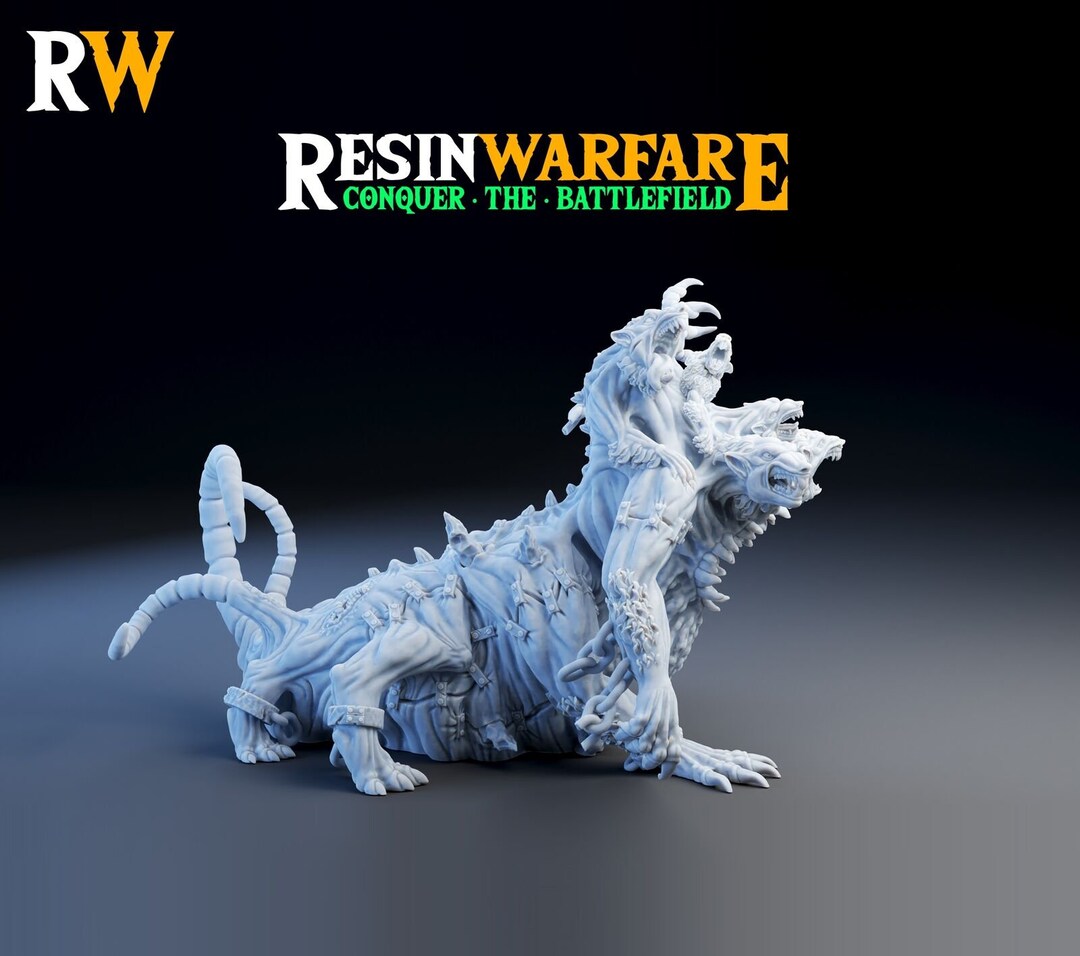 The Thing | D&D Miniatures | 32mm Resin Model Ratfolk Rat King ...